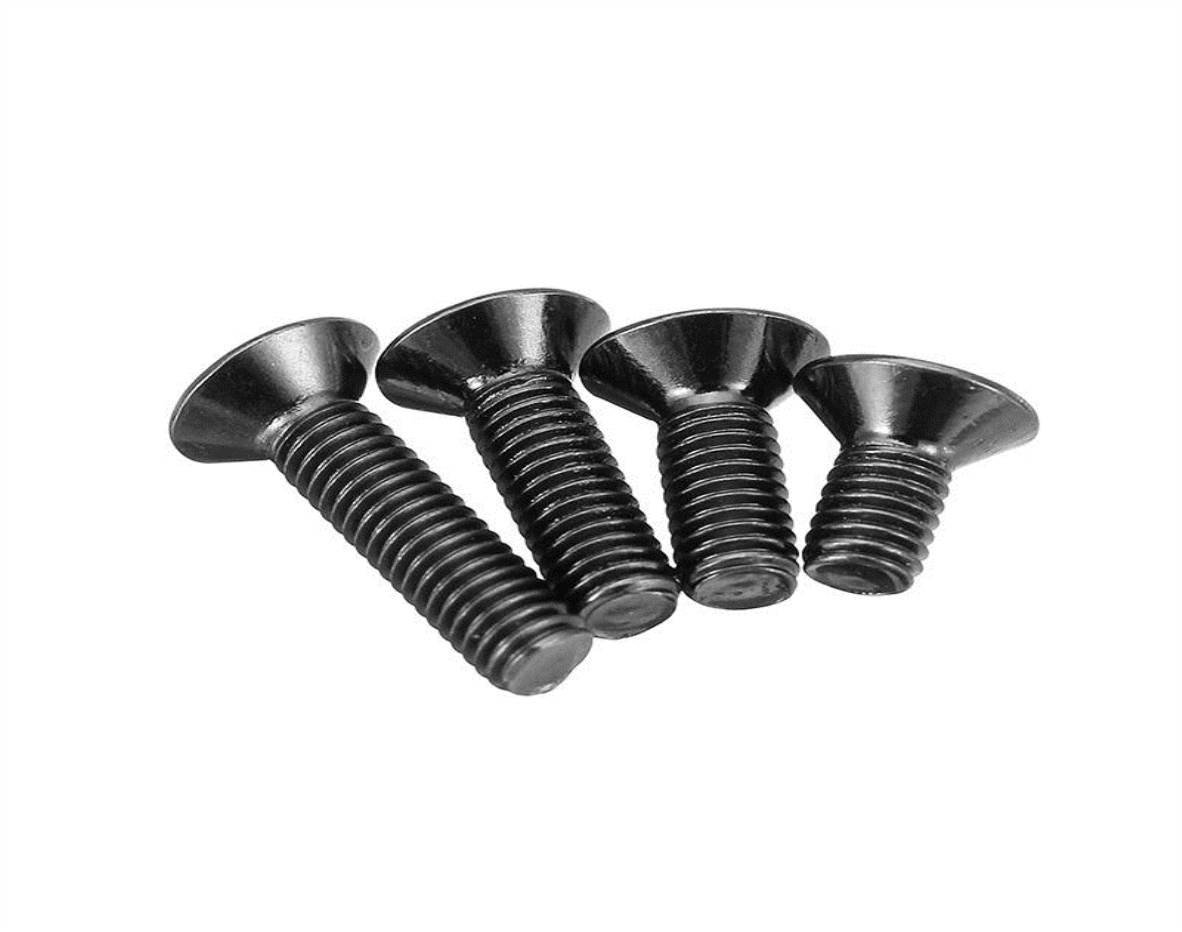 YFS Grade 12.9 M3 Socket Flat Countersunk Head Cap Screw Countersunk for FPV RC DIN 7991,Alloy ...